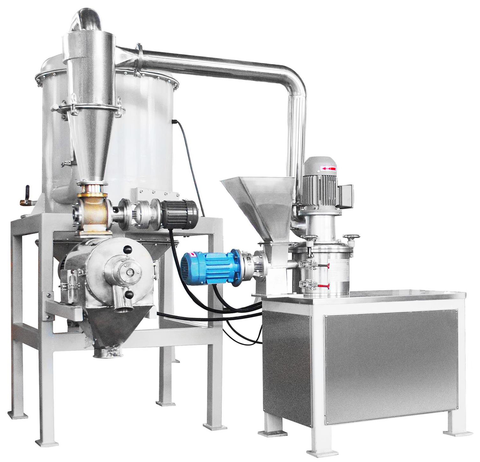 Airlock 500Kg Electrostatic Powder ACM MILL For Particle Size ...